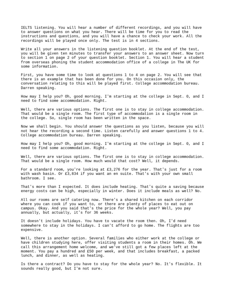 Transcript Section 1&2 | PDF | Biscuit | Toys