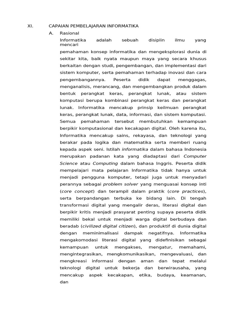 CP Informatika 2024 | PDF