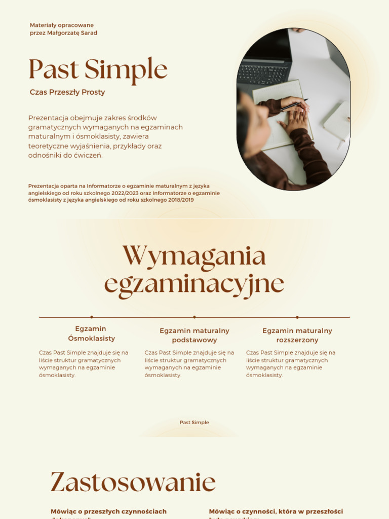 PAST SIMPLE Prezentacja | PDF