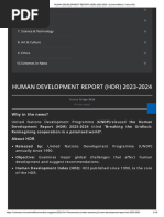 Human Development Index Rankings 2024 | PDF | Human Development Index ...