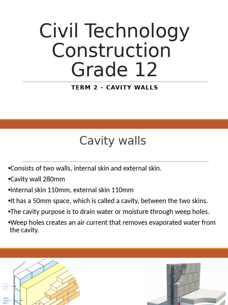 1950s Cavity Wall Construction Overview | PDF
