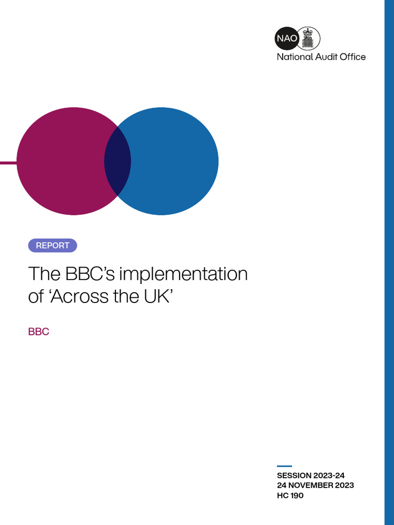 The Bbcs Implementation of Across The Uk Summary | PDF | Bbc | Budget