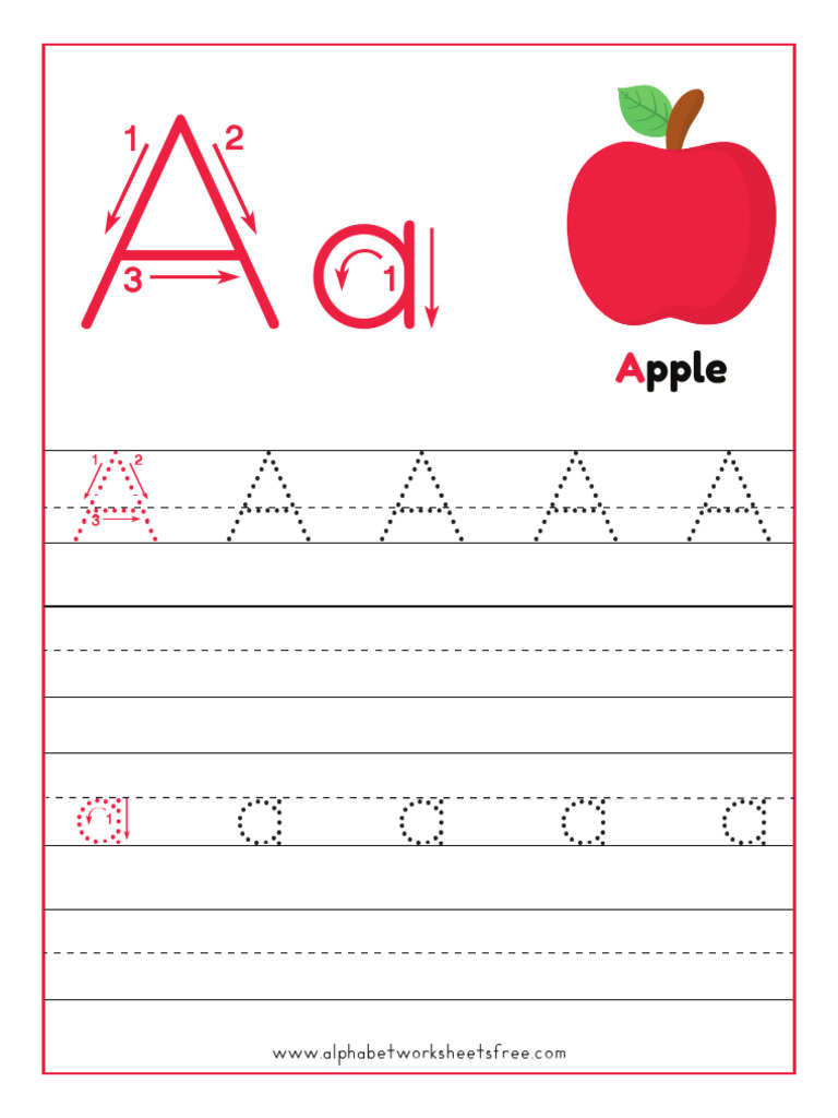 Alphabet-Worksheets-A-to-Z-and-Numbers | PDF