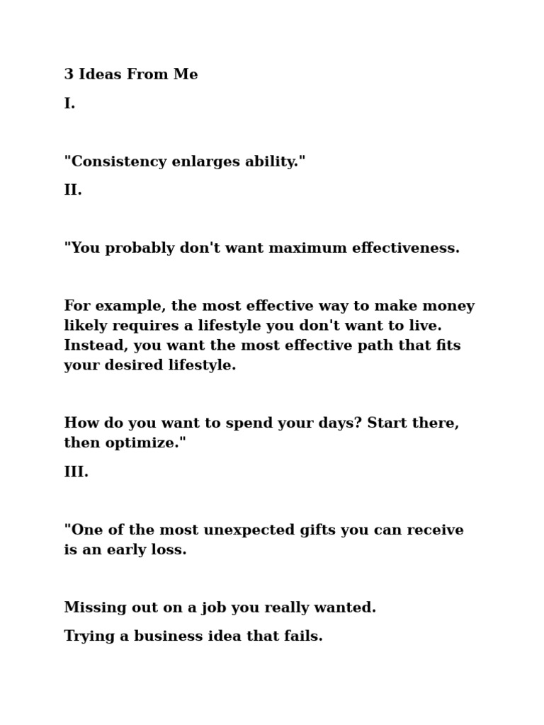 Life Lessons: Embrace Setbacks & Actions | PDF