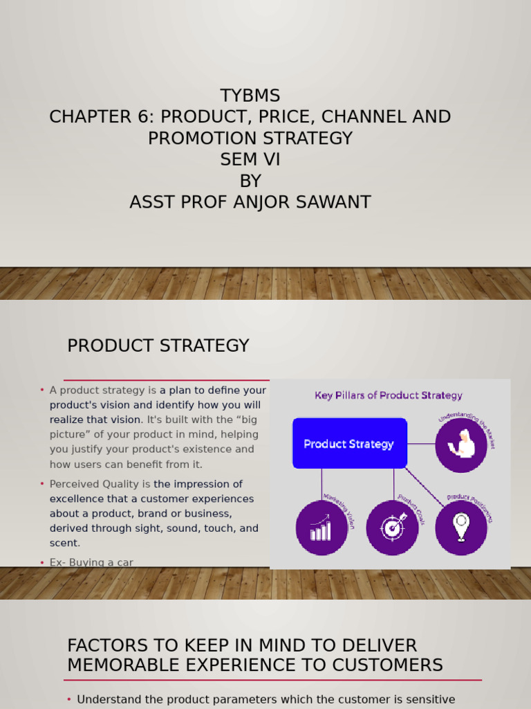 Product, Price, Channel & Promotion Strategies | PDF | Pricing | Marketing