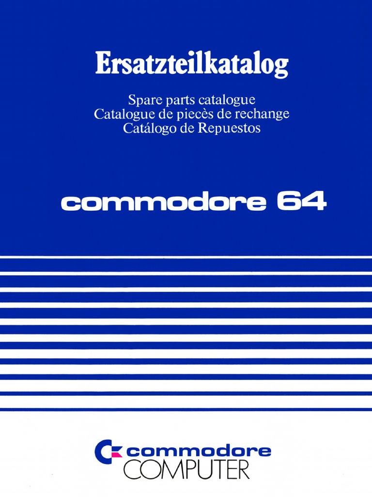 Commodore 64 Spare Parts Catalogue | PDF