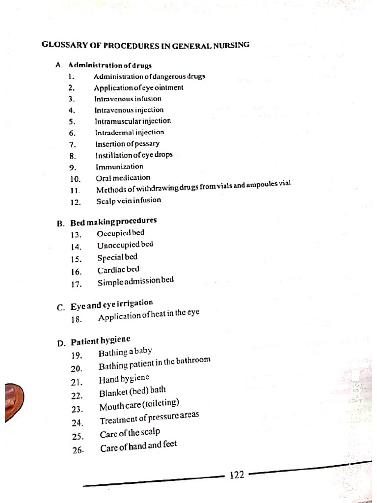 Nursing Procedures | PDF