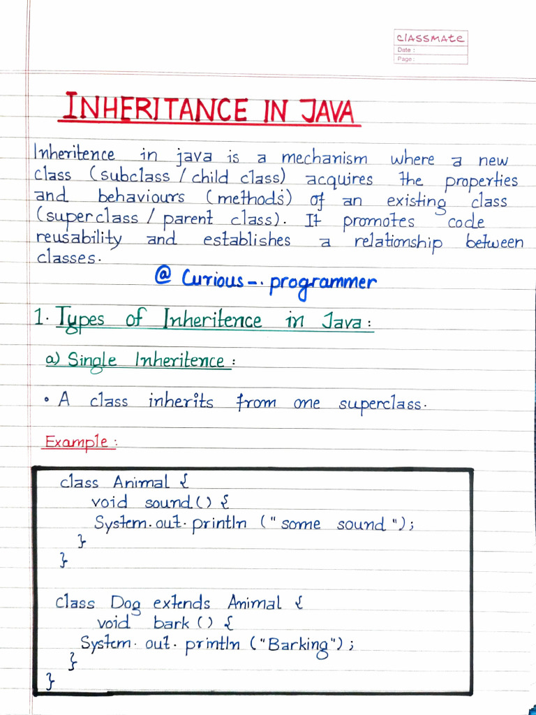 Java Inheritance Insights | PDF | Inheritance (Object Oriented ...