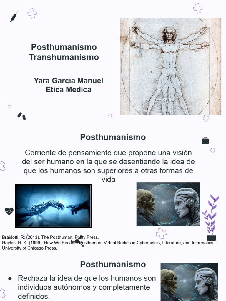 Posthumanismo y Transhumanismo: Claves | PDF | Transhumanismo ...