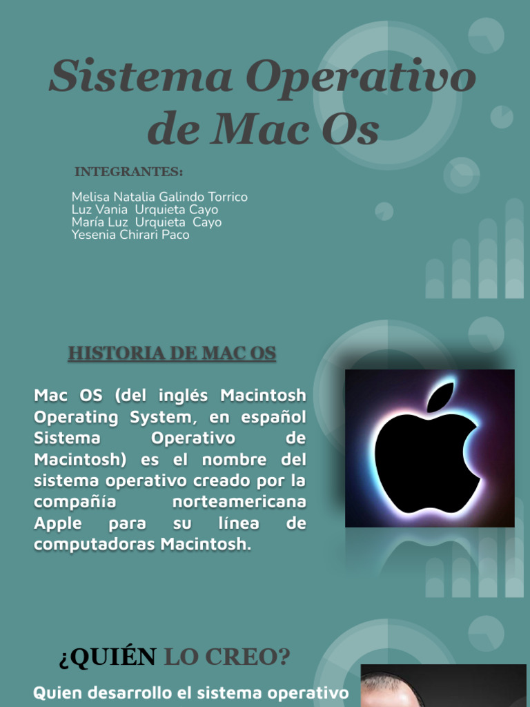 Sistema Operativo de Mac Os | PDF | Mac OS | Software