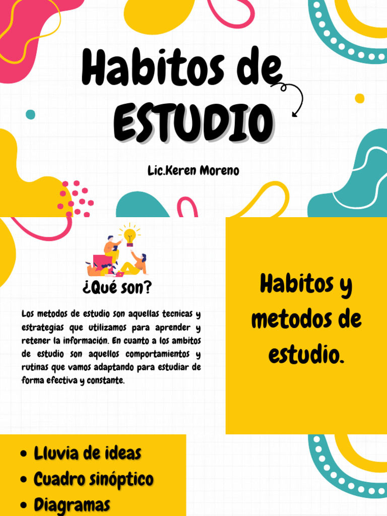 Métodos y Hábitos de Estudio Efectivos | PDF | Palabra | Información