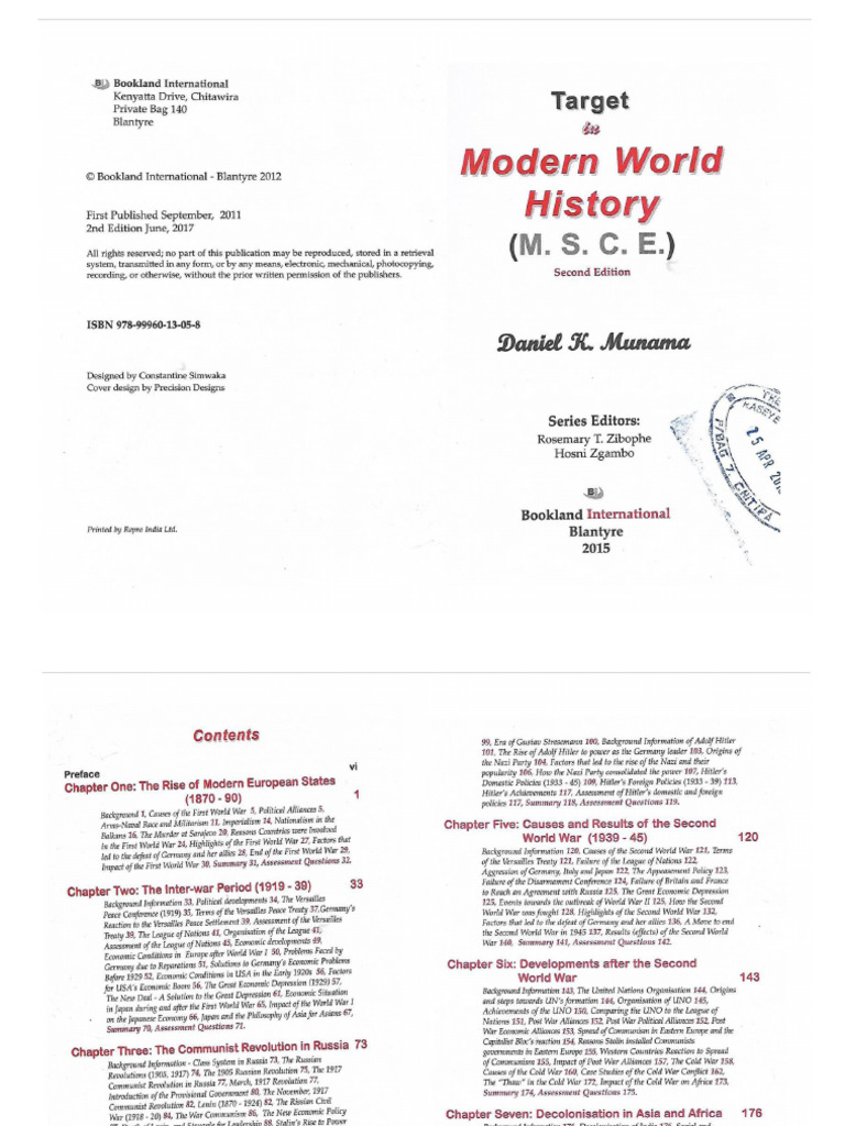 History Target F4 | PDF