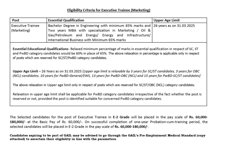 Eligibility Criteria | PDF