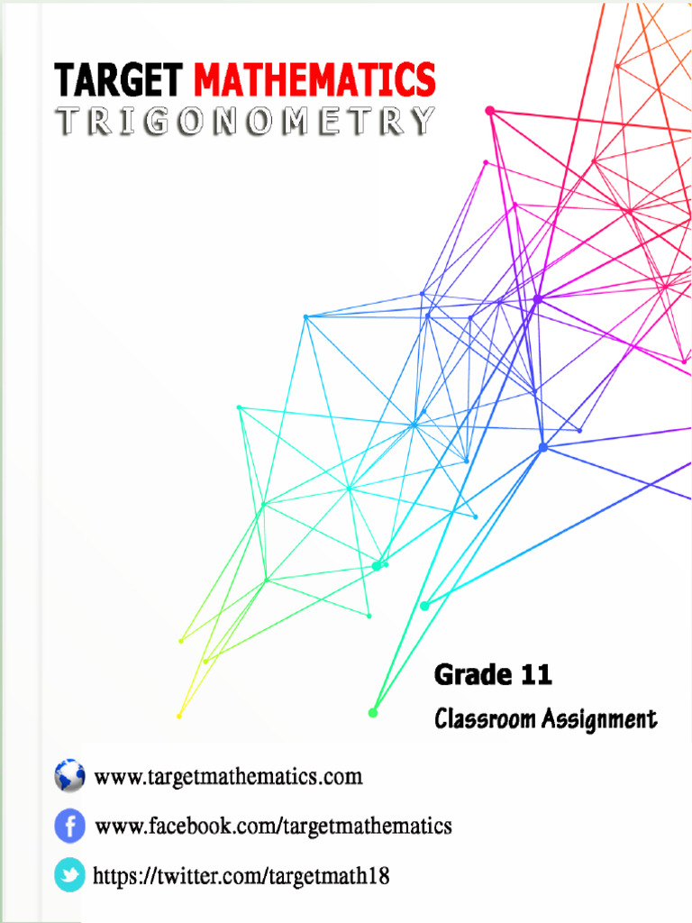 2019 Trigo Assignment | PDF | Trigonometric Functions | Trigonometry