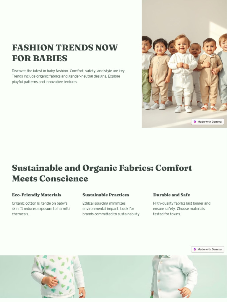 Baby Fashion: Trends & Tips | PDF