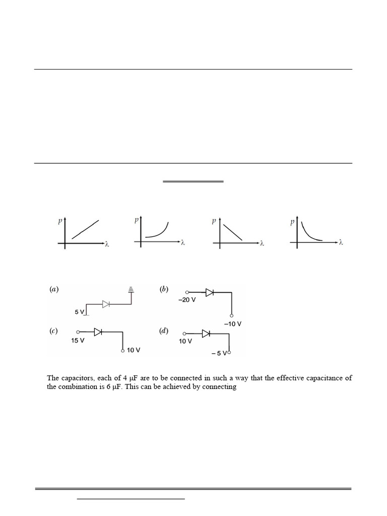 Physics Class Xii Sample Paper Test 03 For Board Exam 2025 Answers ...