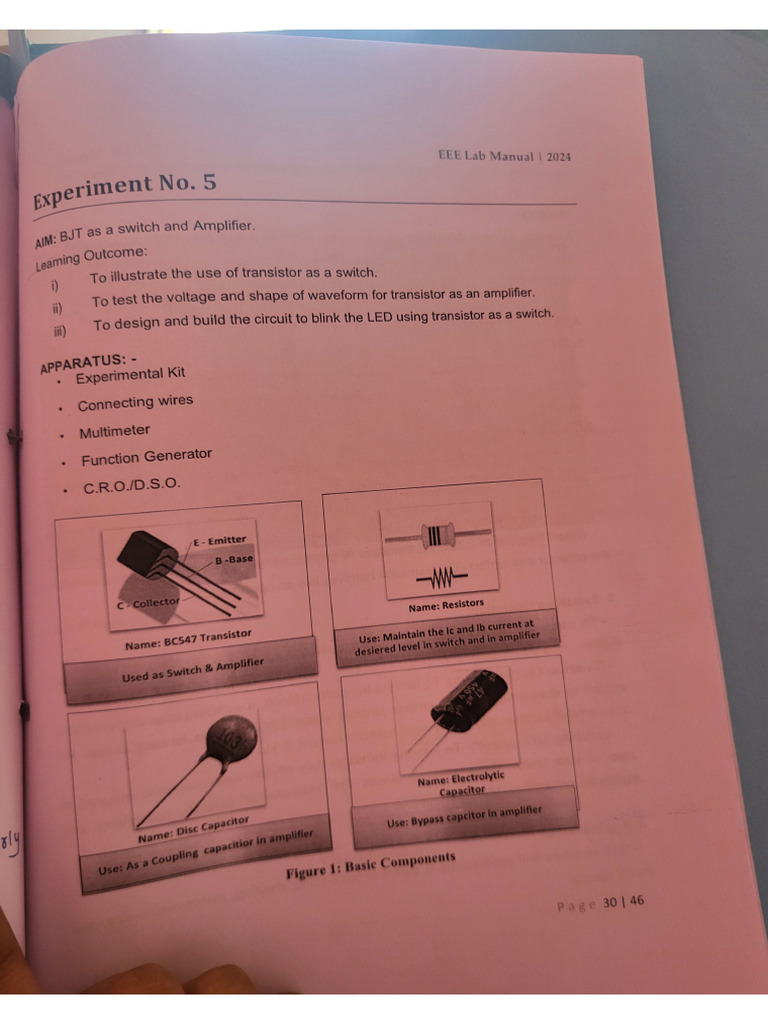 BJT As Switch and Amplifier | PDF