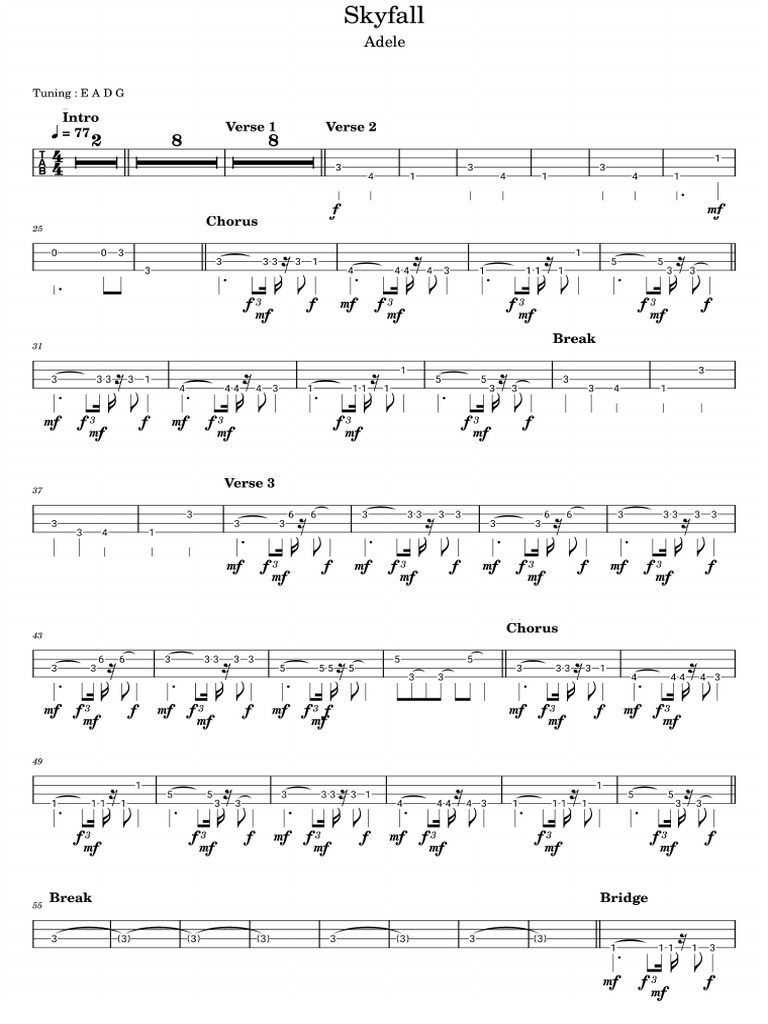 Kyfall Bass | PDF
