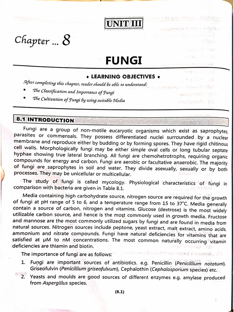 FUNGI | PDF