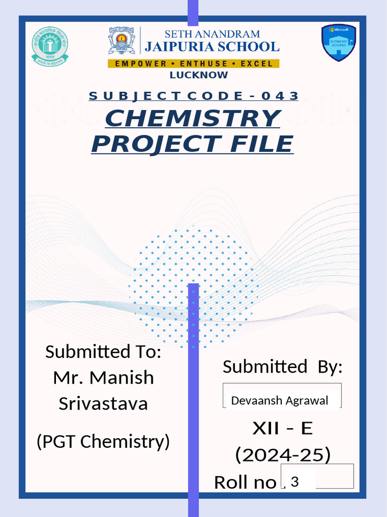 Project and Practical Certificate | PDF