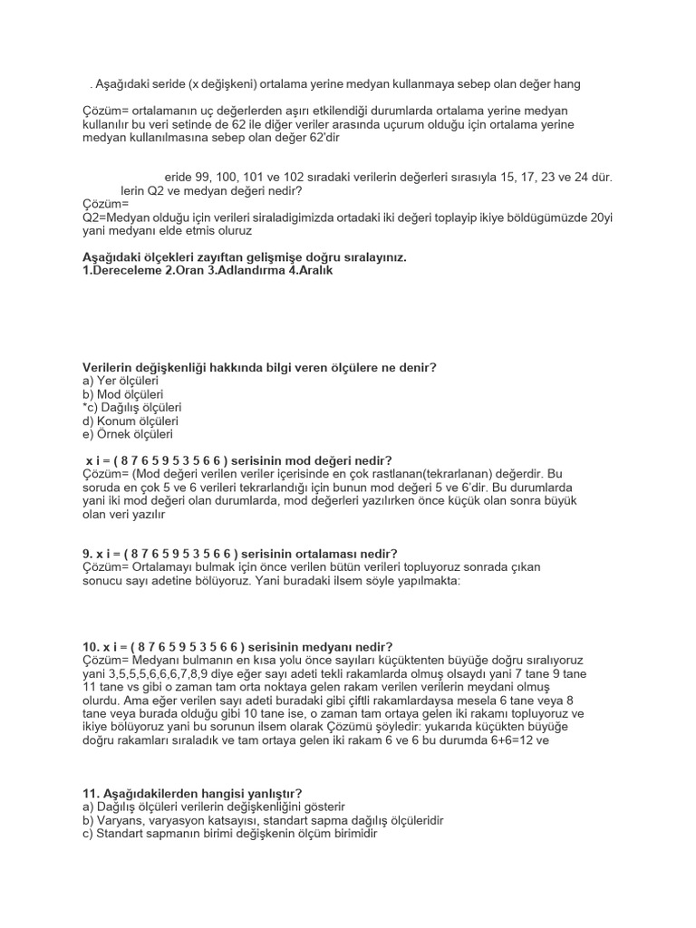 Ornek-Test Sorulari | PDF