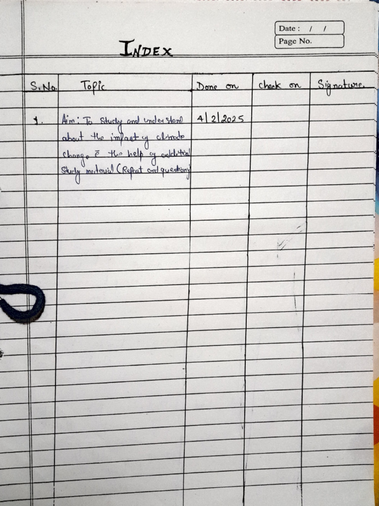 Aec Practical 1 Evs Sem 4 | PDF