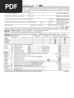 2020 U.S. Individual Tax Return Form | PDF | Irs Tax Forms | Tax Refund