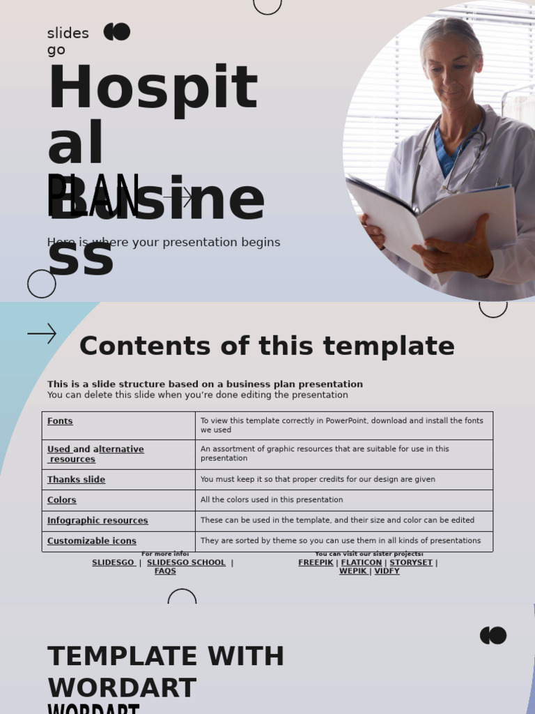 Hospital Business Plan Template | PDF | Planets | Planets In Astrology
