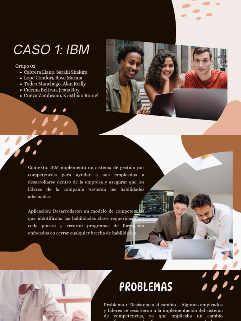 Caso 1. IBM | PDF | Ibm | Máster en Administración de Empresas