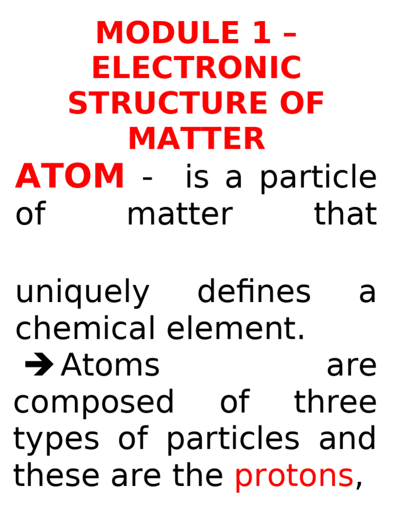 Atomic Model Visuals | PDF