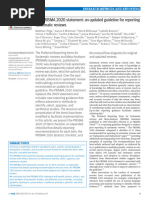 PRISMA 2020 Abstract Checklist | PDF | Cognition | Methodology