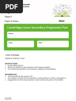 Year 9 Checkpoint Test 2023 | PDF