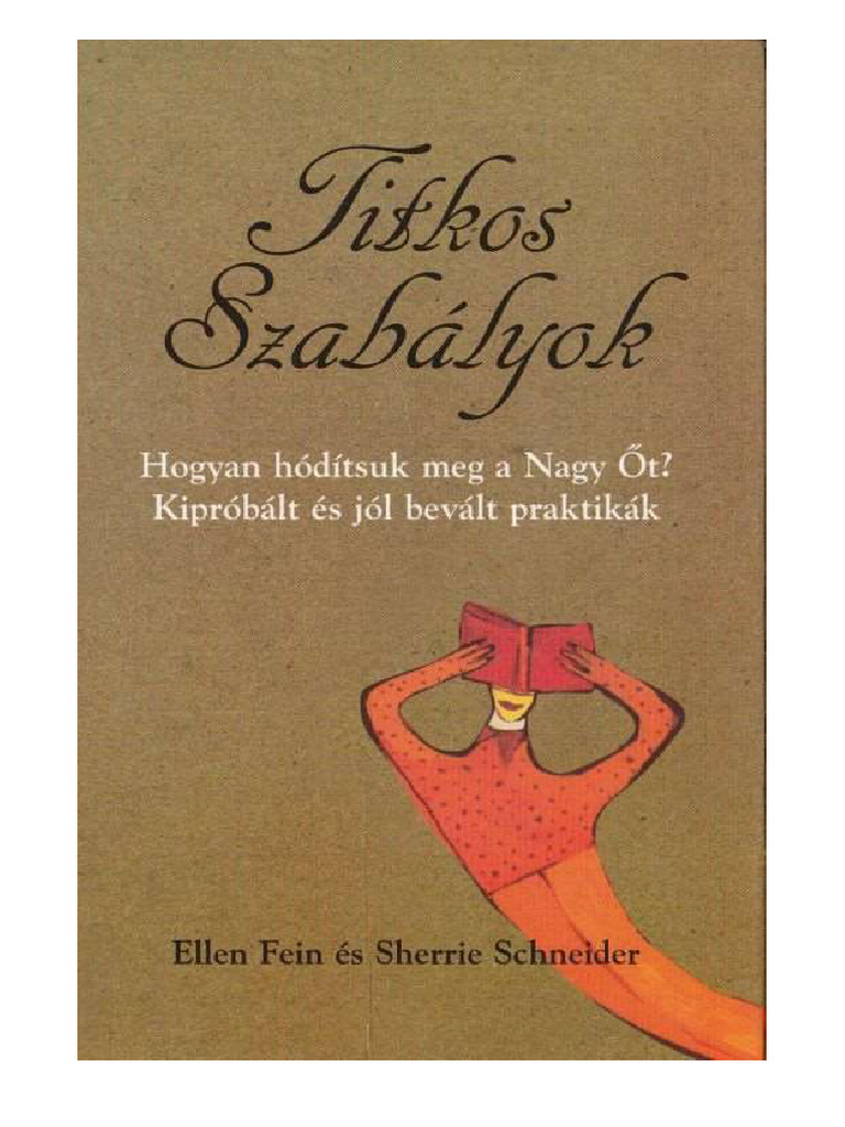 Ellen Fein Es Sherrie Schneider Titkos Szabalyok | PDF