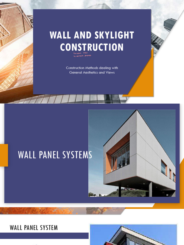 04 Wall and Skylight Construction | PDF | Wall | Window