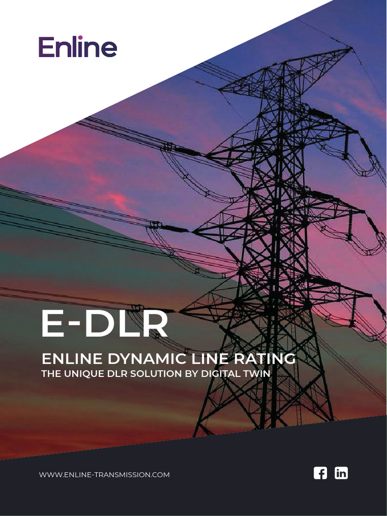 E DLR Brochure | PDF | Electric Power Transmission | Computer Network