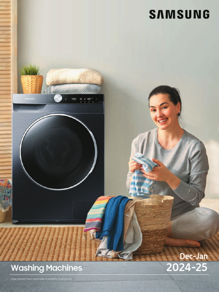 Samsung Washing Machine | PDF | Washing Machine | Ios
