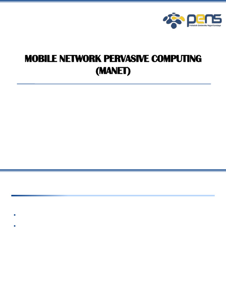 4 MANET (Mobile Adhoc Network) | PDF | Wireless Ad Hoc Network ...