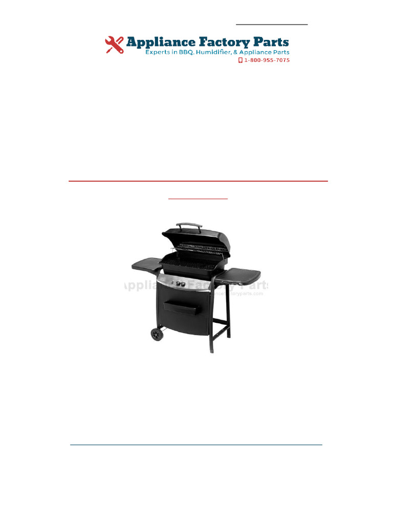 Char-Broil 463731008 Propane Gas Grill | PDF | Barbecue Grill | Grilling