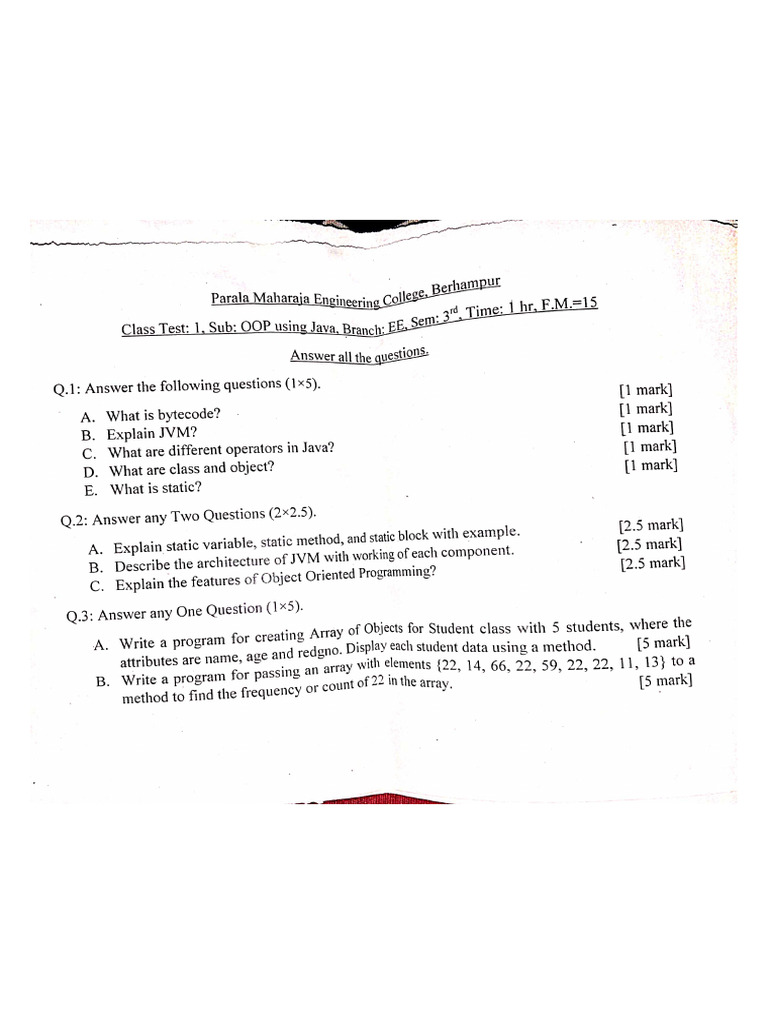 Oops Using Java | PDF