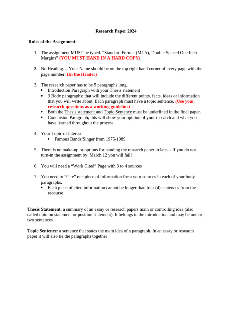 Research Paper 2021 | PDF | Thesis | Paragraph