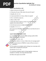 Quantitative Aptitude Book Compressed | PDF | Mathematics