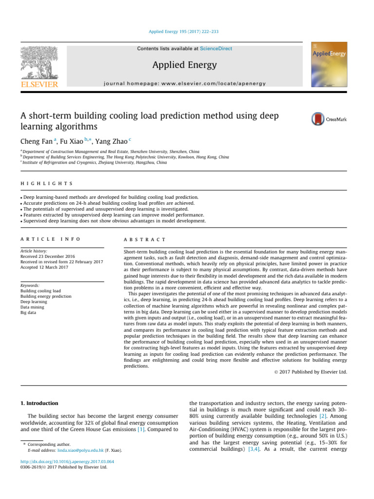Applied Energy Volume 195 issue 2017 [doi 10.1016_j.apenergy.2017.03.064] Fan, Cheng; Xiao, Fu ...