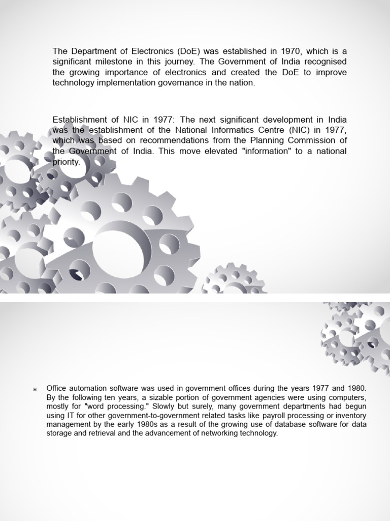 Evolution of E-Governance | PDF | Governance | Information And ...