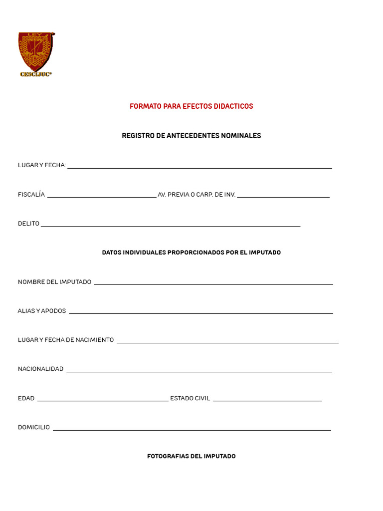 FORMATO PARA EFECTOS DIDACTI | PDF