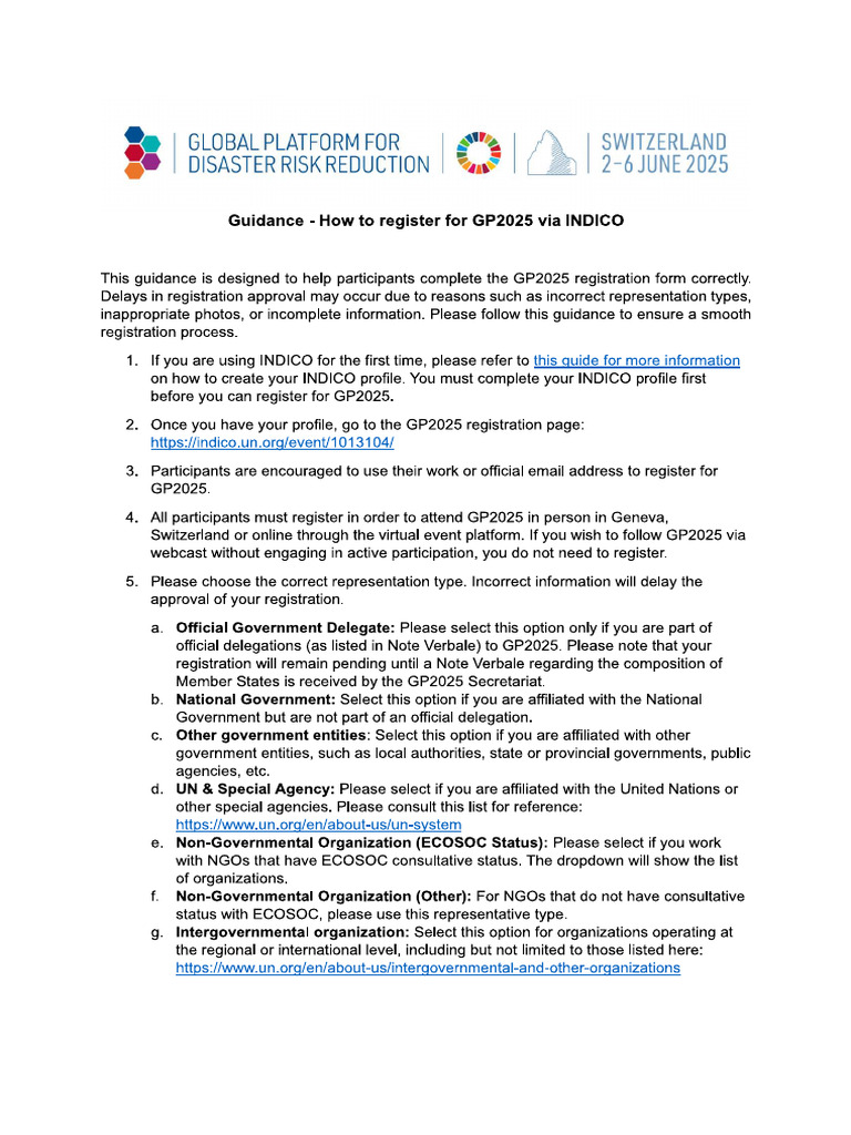 Registration Guidance Note | PDF