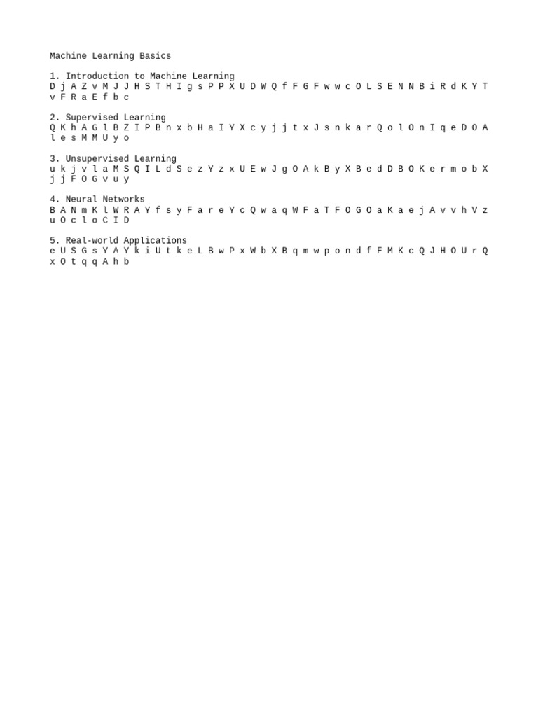 Machine Learning Basics | PDF Machine Learning Basics | PDF