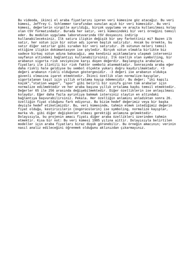 02 Understanding The Data - TR | PDF