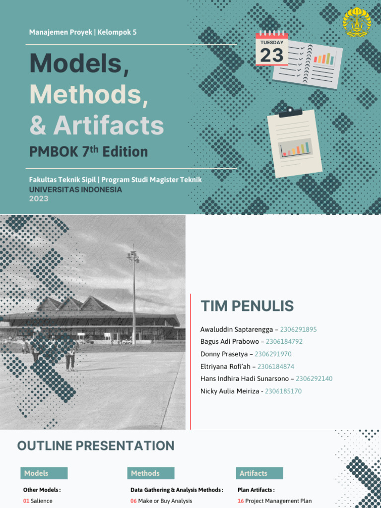 Kelompok 05 - Manajemen Proyek - Model, Method, Artifact PMBOK 7th | PDF