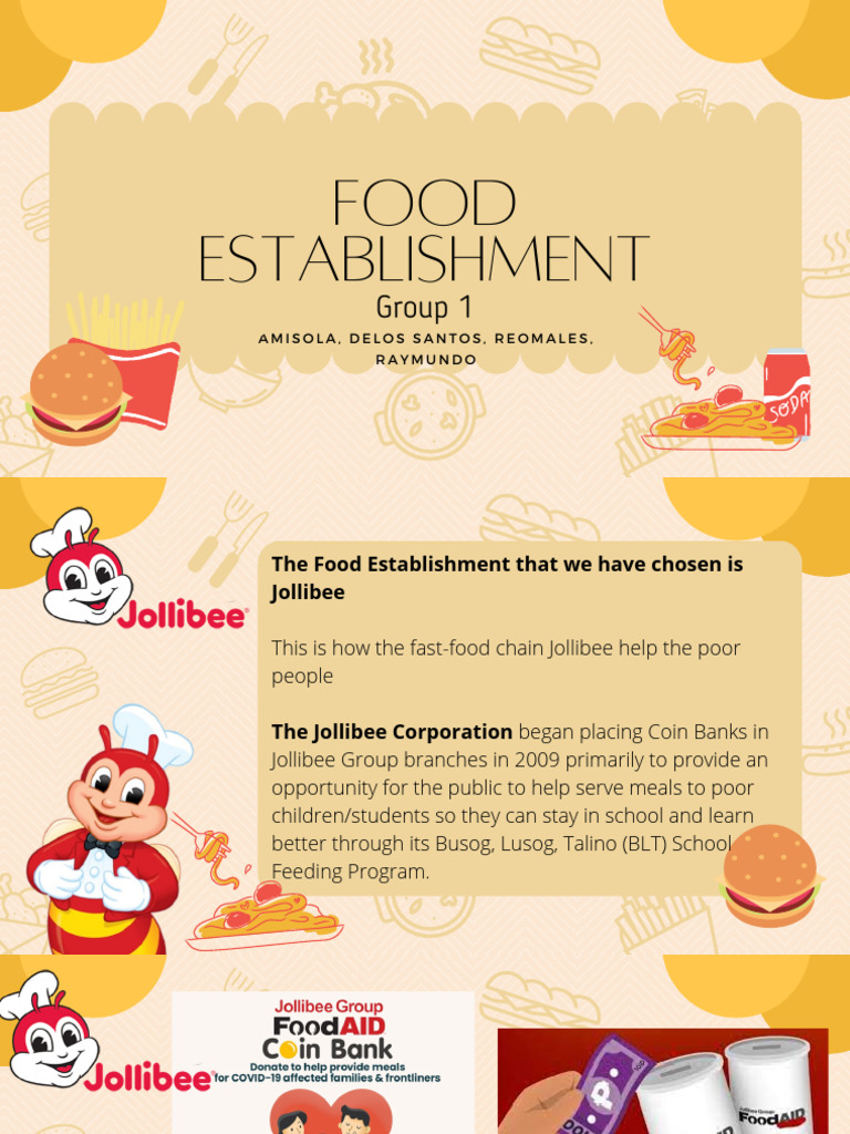 Jollibee's Food Aid Initiatives Explained | PDF
