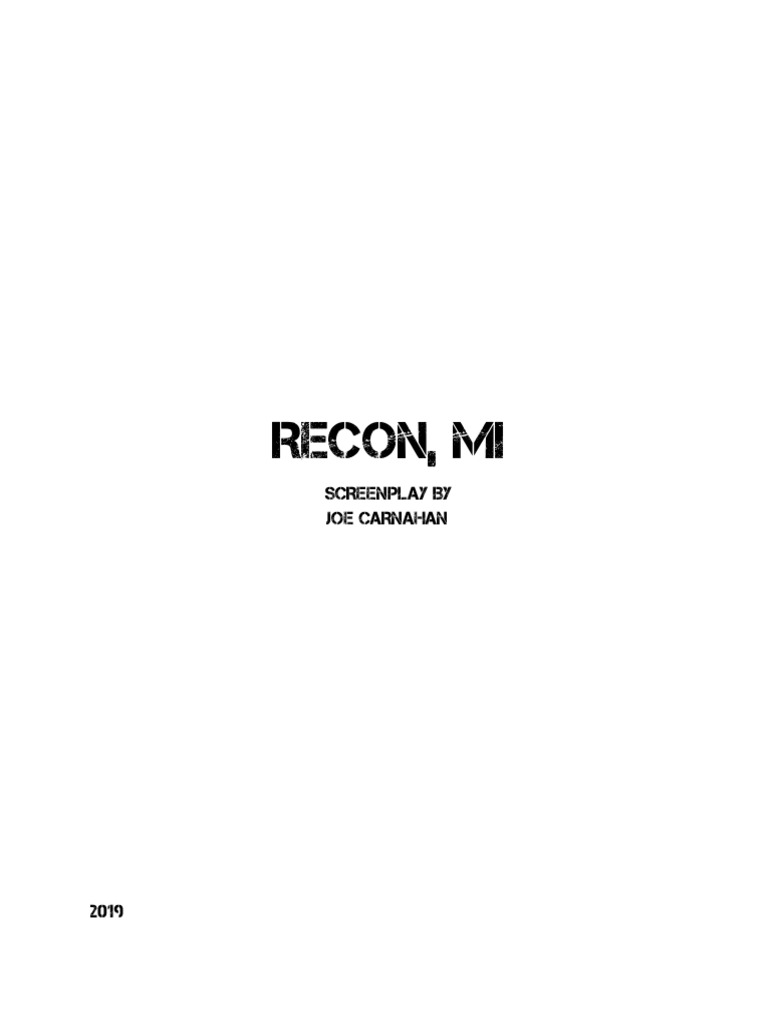 RECON-NOW | PDF